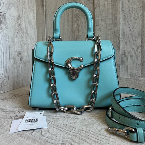 Coach | Bags | Coach Sammy 2 Top Handle In Faded Blue | Poshmark